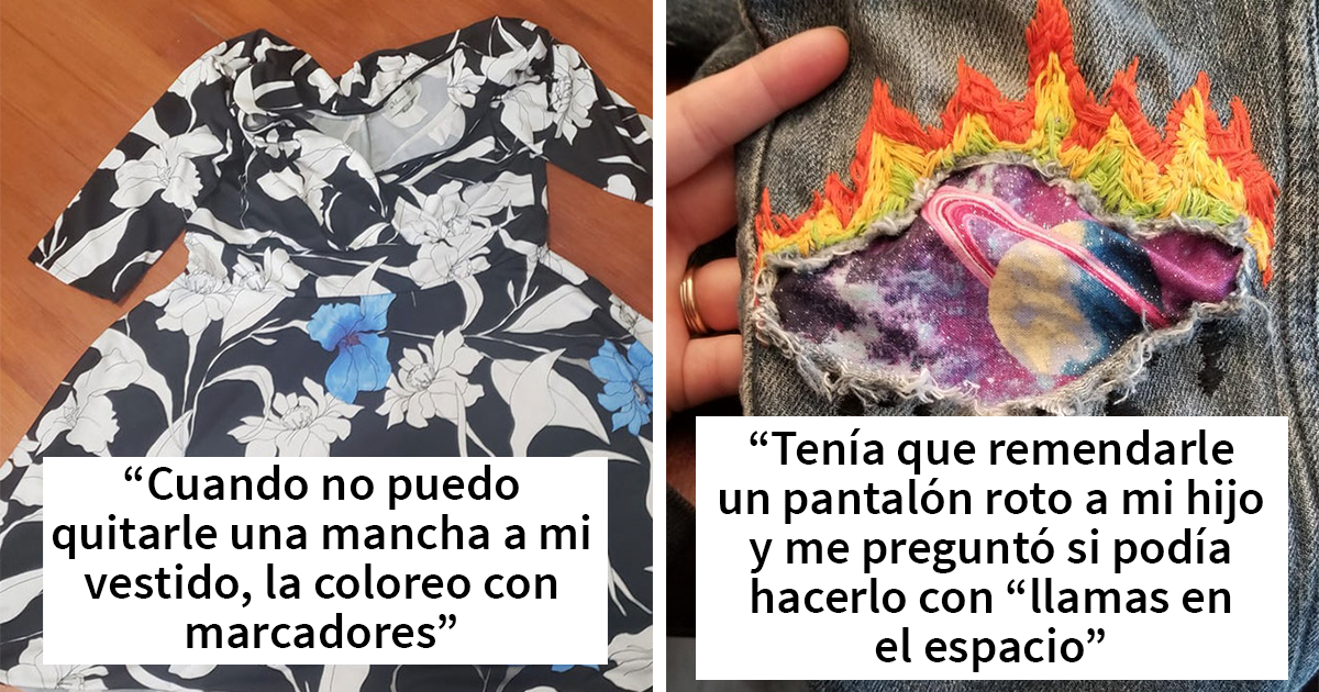 40 Personas que se dedicaron a arreglar su ropa de las formas más ...