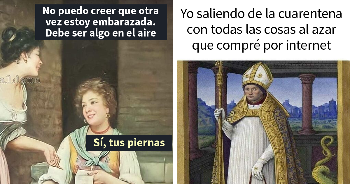 20 Divertidos memes de arte clásico compartidos de esta página de ...
