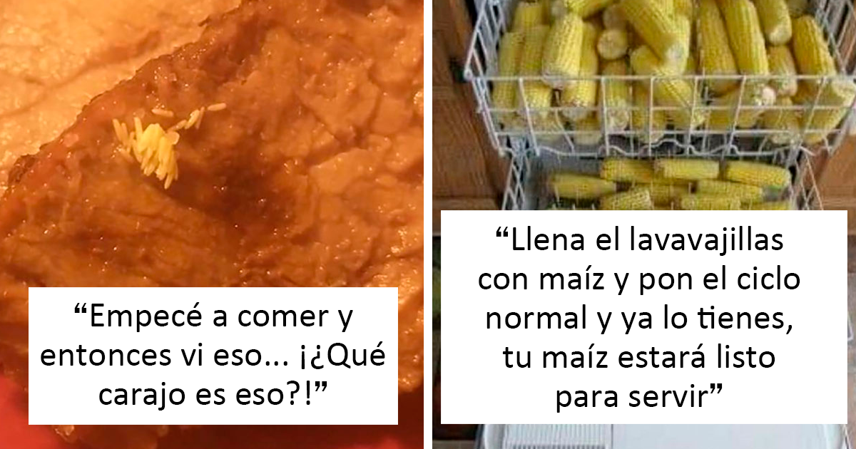 La gente comparte 20 fotos de comida muy asquerosa que trajeron sus ...