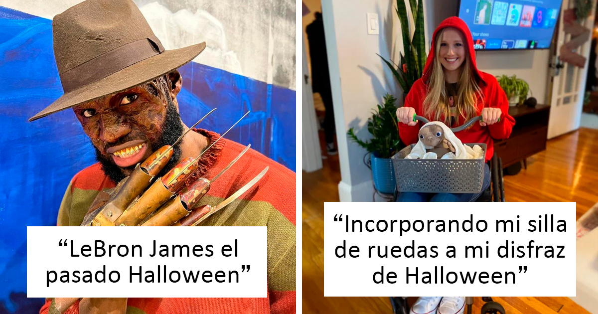 ¿No se te ocurre cómo disfrazarte en Halloween? Aquí tienes 40 ideas: