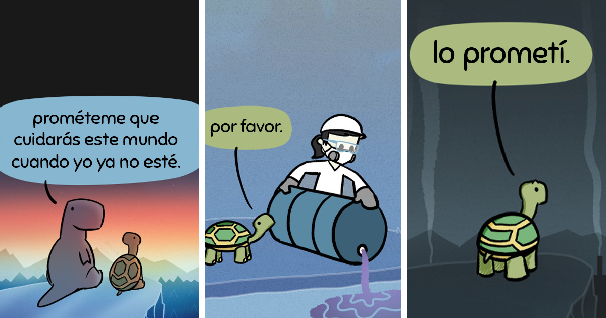 15 Cómics muy inspiradores sobre problemas medioambientales | Panda Curioso