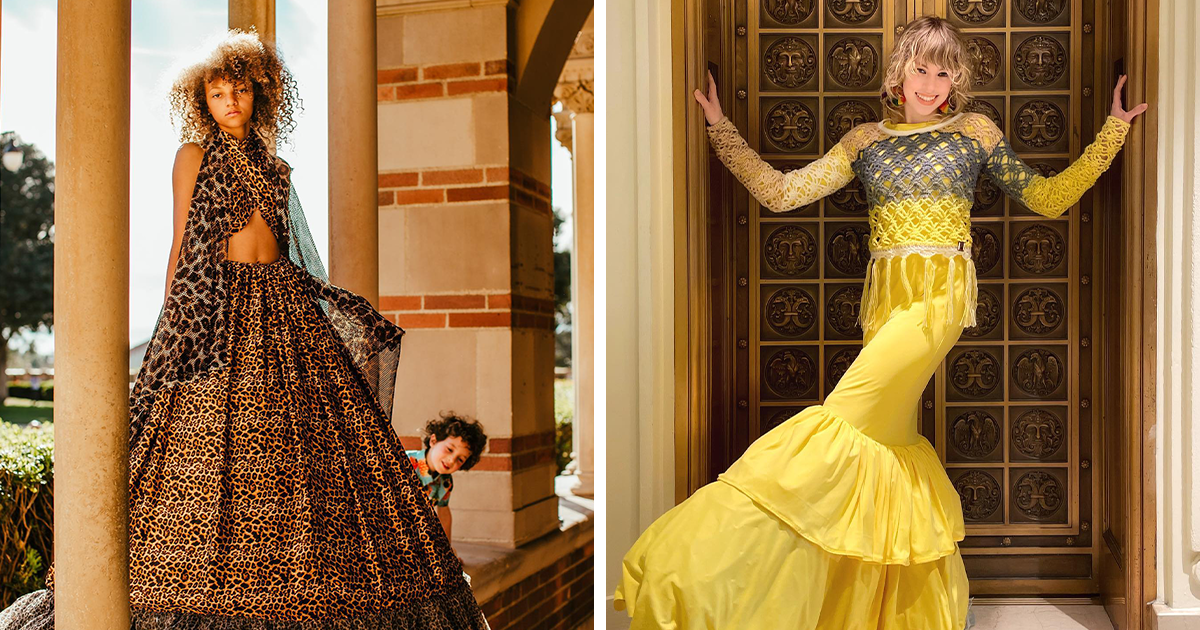 Max Alexander empezó a diseñar ropa a los 4 años, ahora tiene 7 y aquí ...